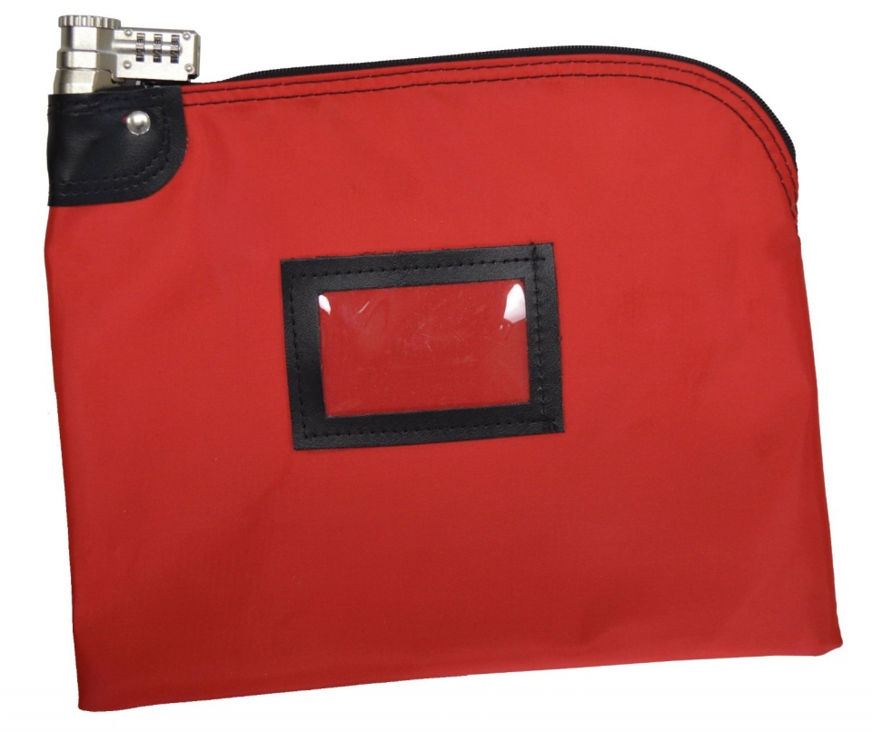Bank Bag With Lock Locking Money Bag - Laminated Nylon Combination Lock ...